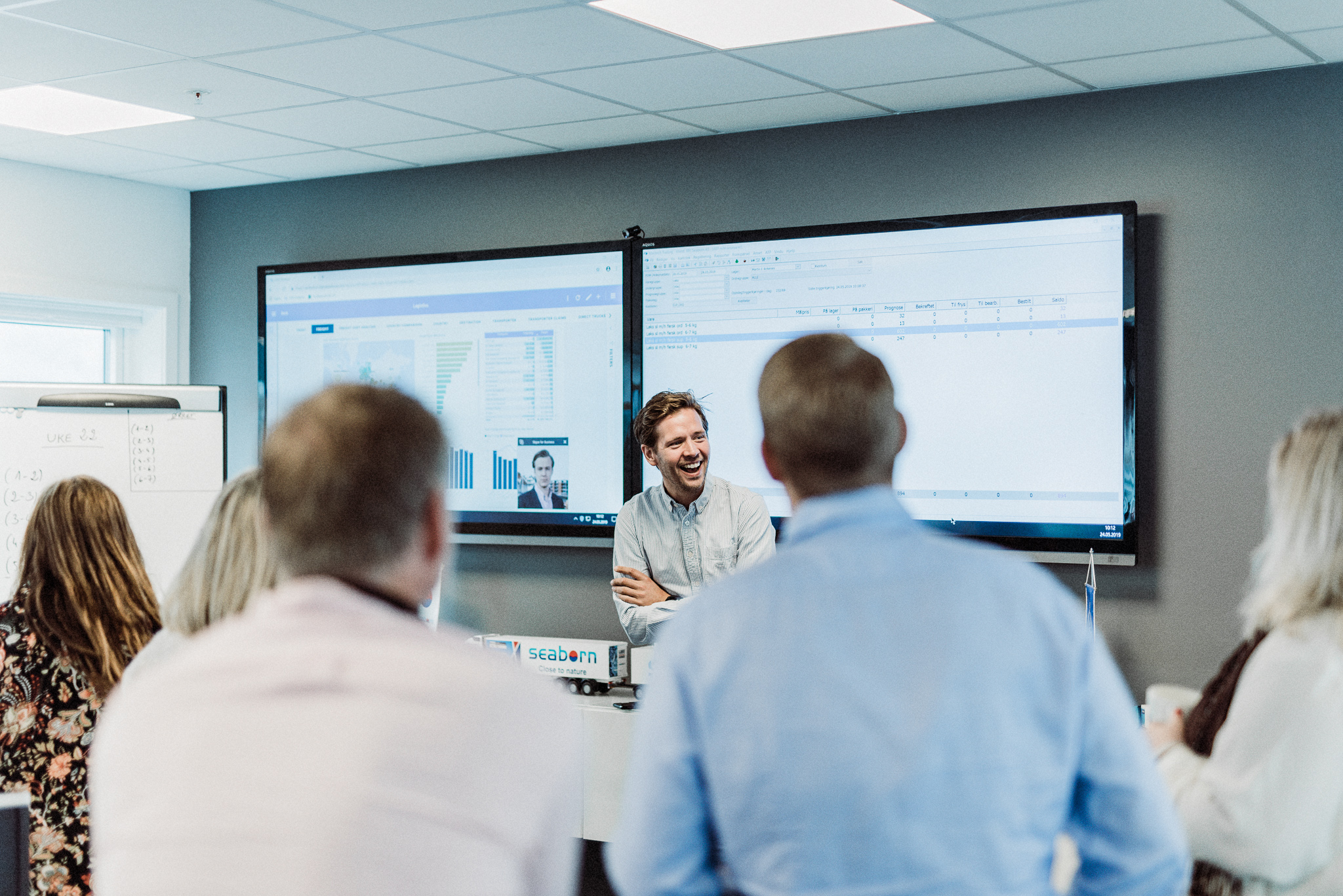 Seafood exporter Seaborn - Customer case Maritech Analytics