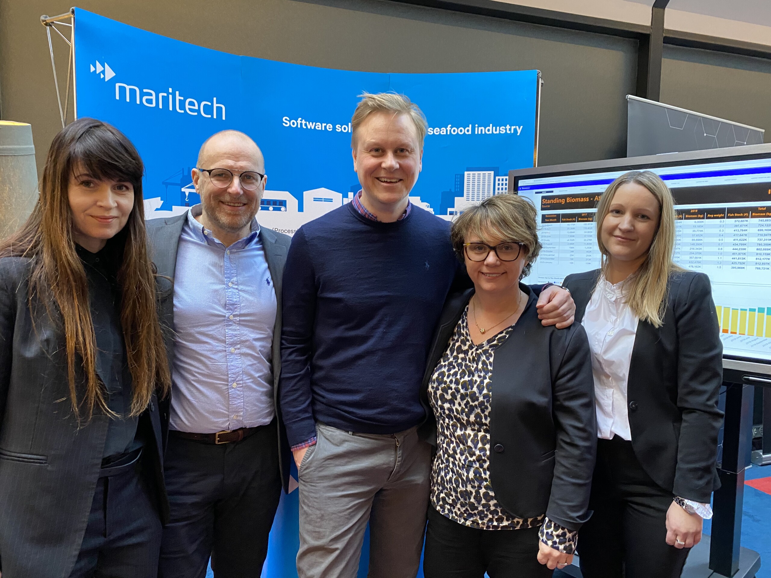 Launched new salmon report at North Atlantic Seafood Forum - Maritech