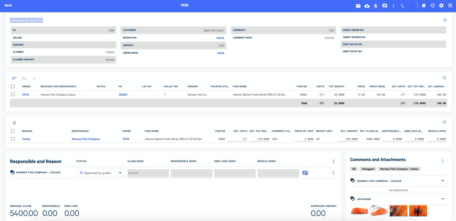 Simplify your seafood claims management - Maritech